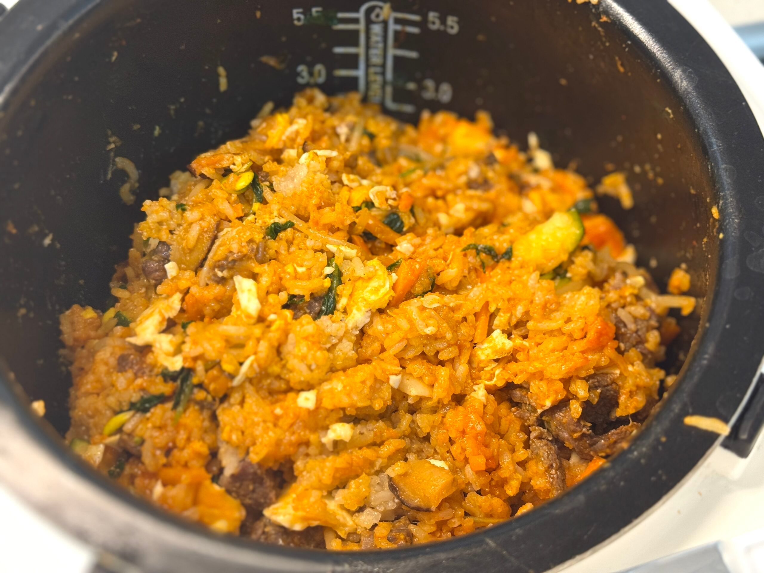 EASY Rice Cooker Bibimbap - Recipes by Saemmul Song